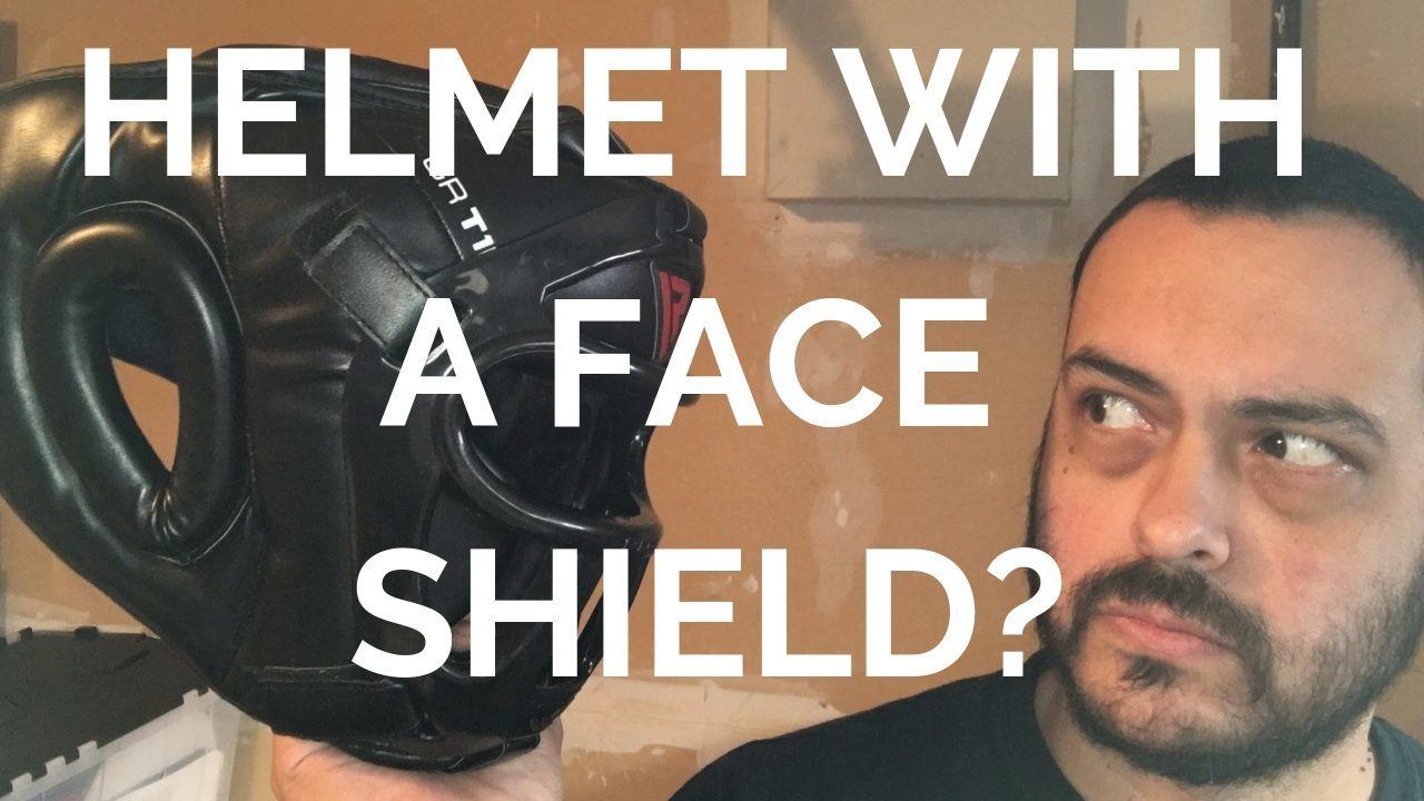 Sparring Helmet With face Shield Review – The RDX T1 Combox head guard ...